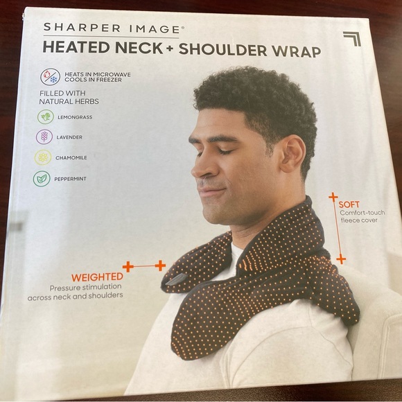 Sharper Image | Other | New Sharper Image Heated Neck Shoulder ...